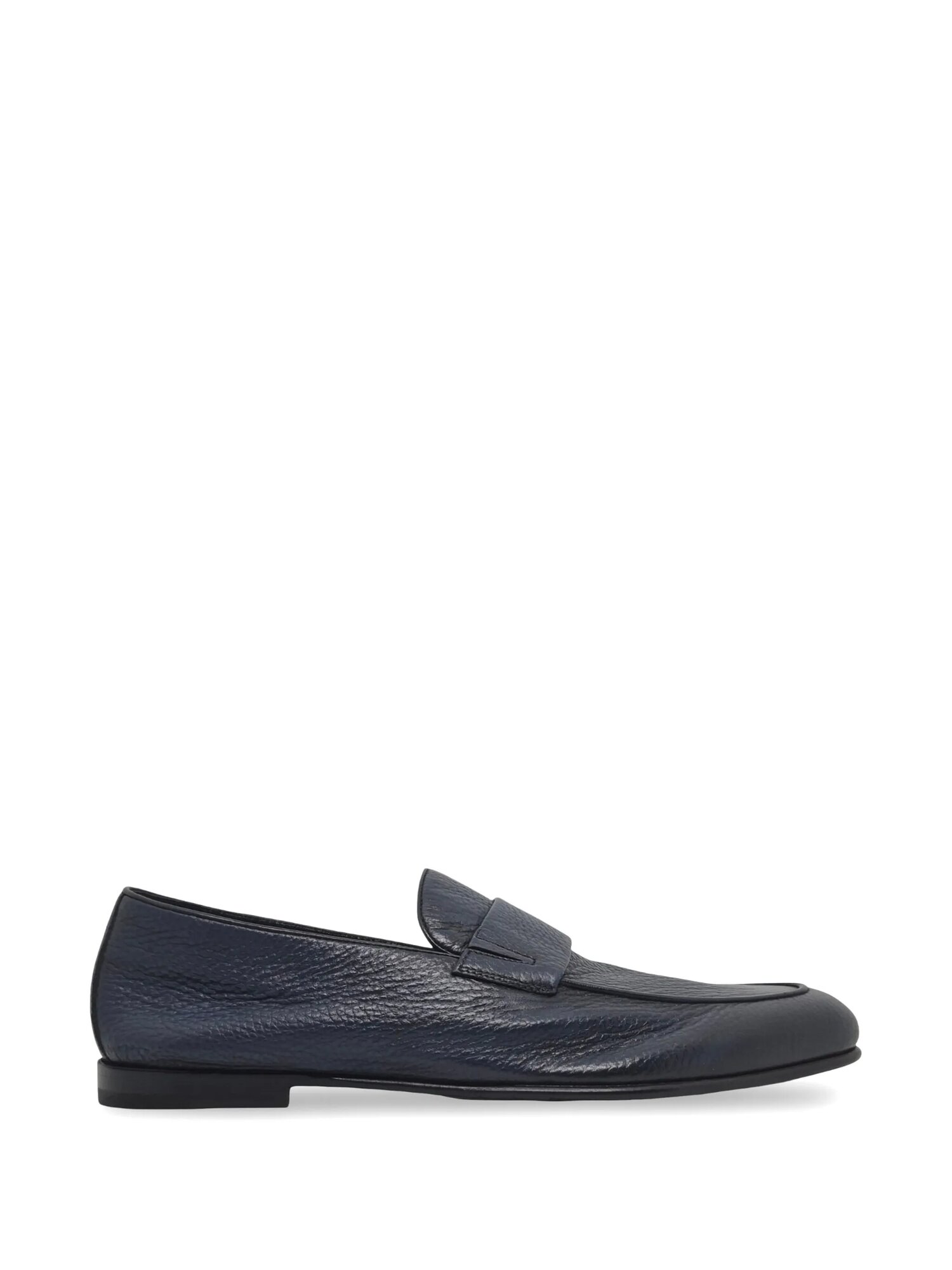Лоферы Grainy leather loafers