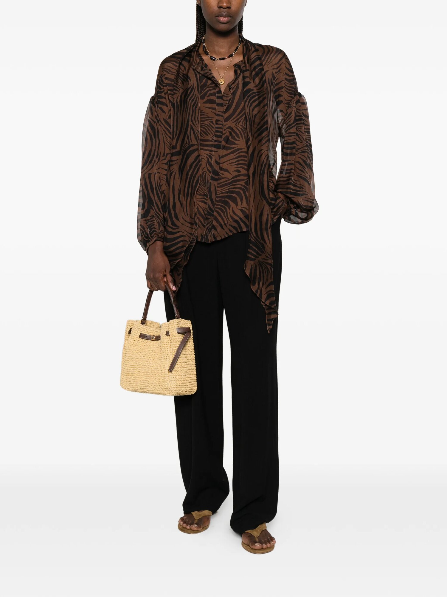 Рубашка Max Mara, размер 42 — фото 1