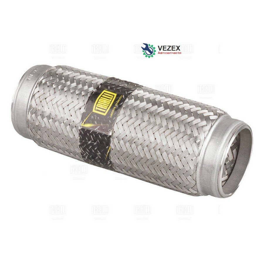 TRIALLI FT70250 Виброкомпенсатор вых. трубы (Гофра) 70x250 InnerBraid (нерж. сталь) (FT 70250)