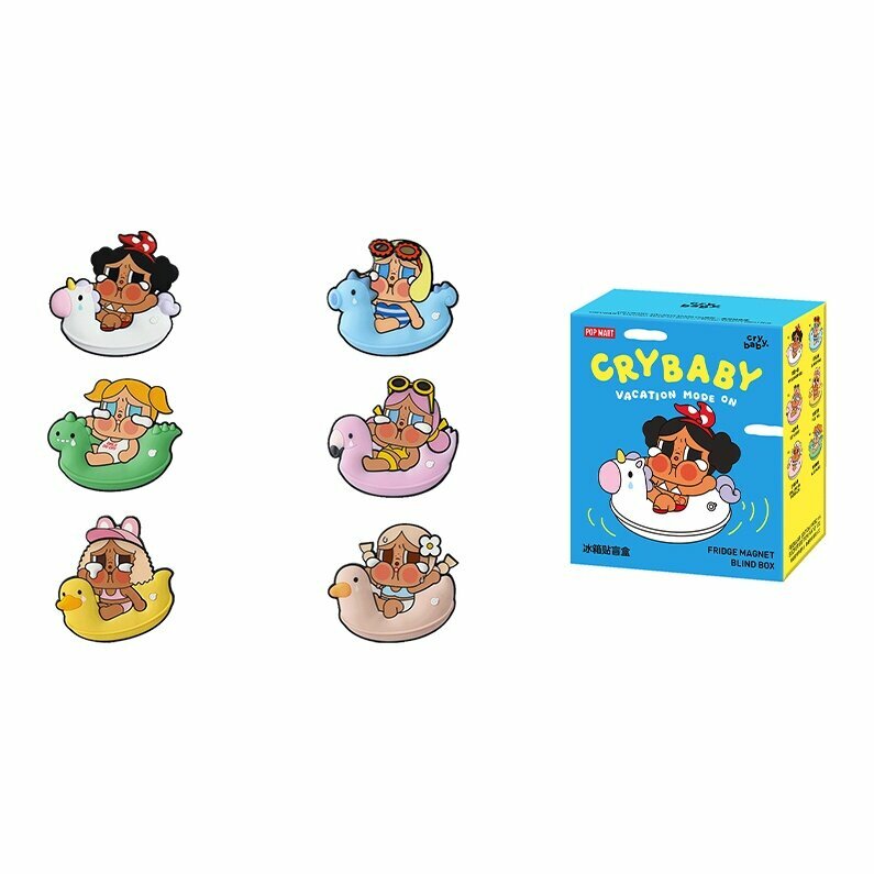 Фигурки-сюрпризы POP MART CRYBABY Vacation Mode on Collection
