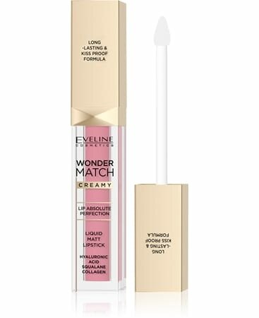 Губная помада Eveline Cosmetics Wonder Match, angel rose, 6.8 мл