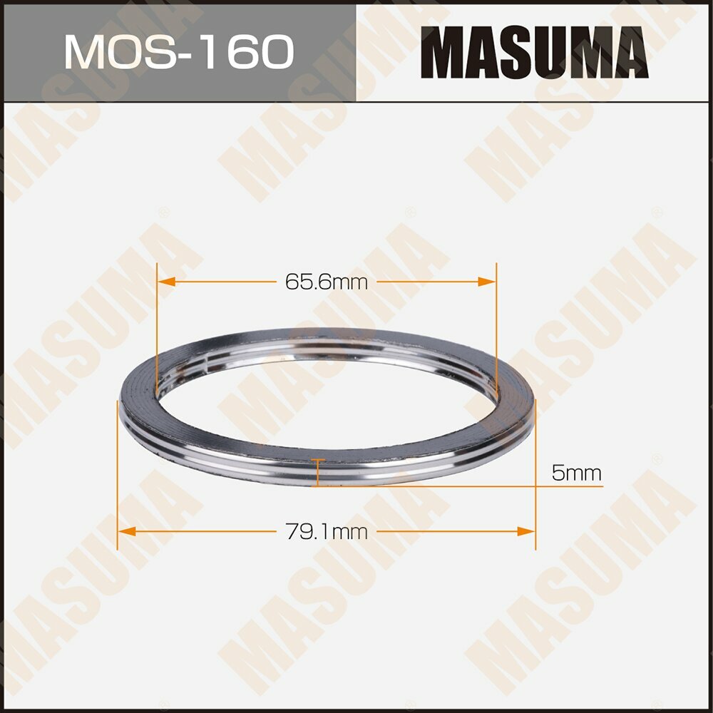 Кольцо глушителя 65.6 x 79.1 Masuma MOS-160