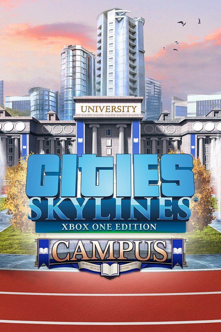 Cities: Skylines - Campus — дополнение (DLC) — дополнение (DLC) для Xbox / Microsoft Store · Xbox One, Xbox Series X|S · цифровой ключ · нужна базовая игра