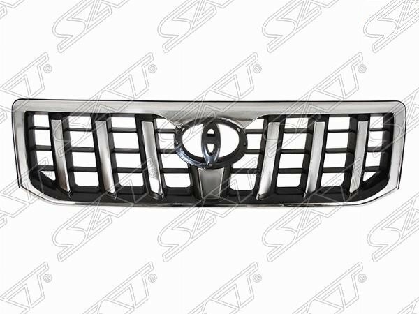 Решетка радиатора SAT ST-TY91-093-L0 Toyota Land Cruiser Prado J120 02-09