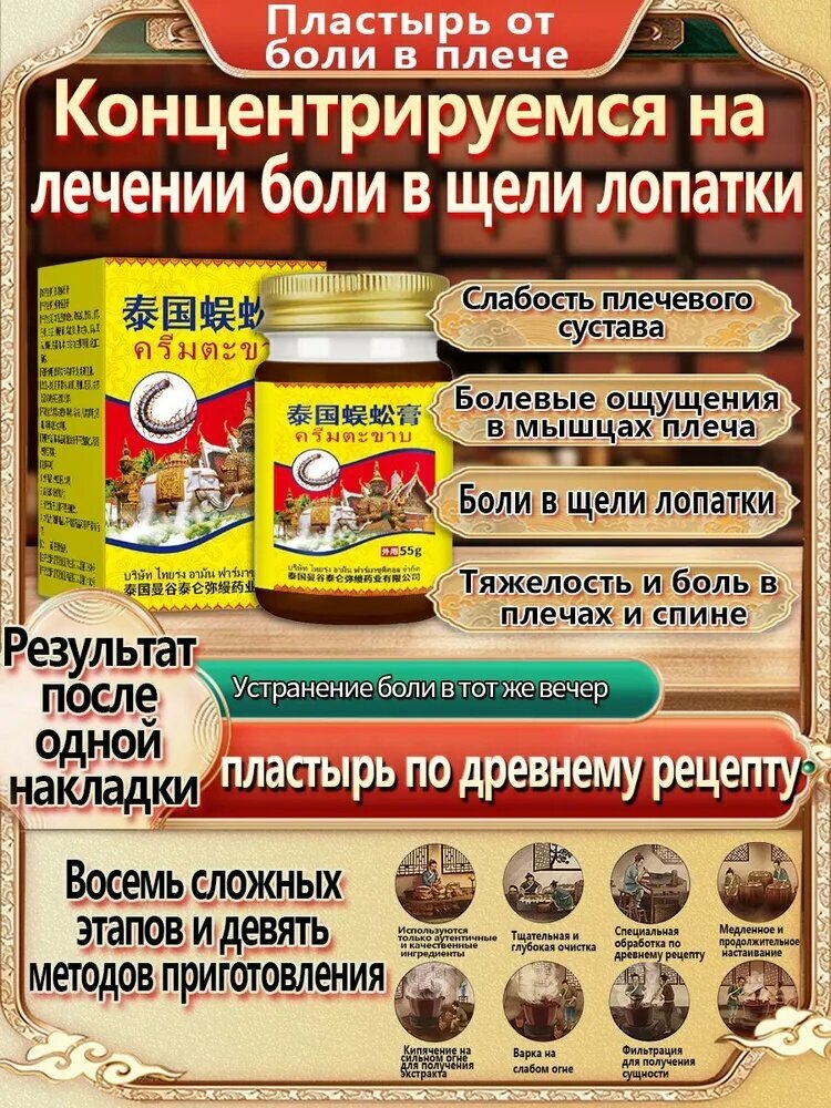 Мазь от боли в плечевом суставе и плечевых мышцах 55 мл