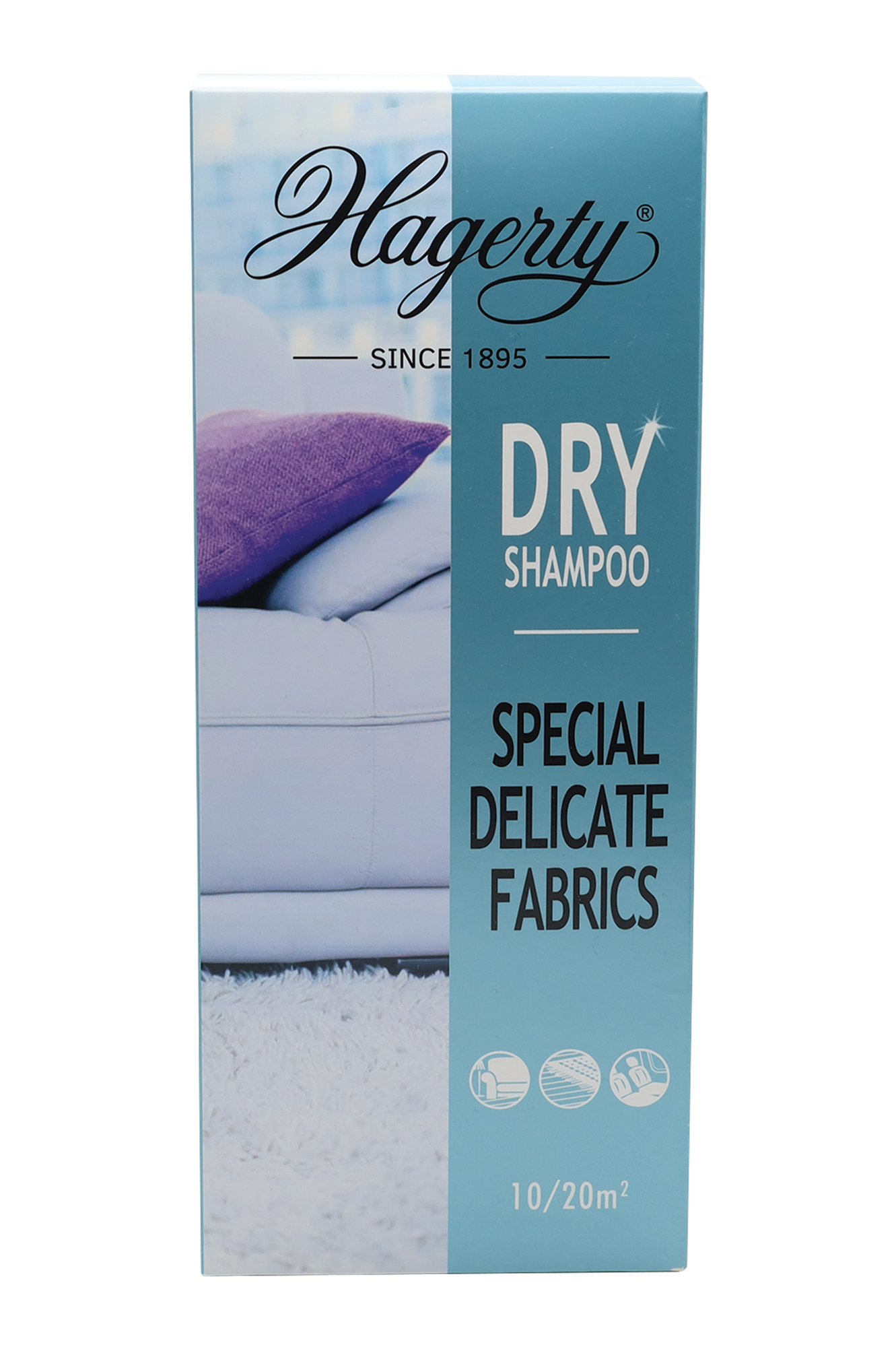 Сухой шампунь для деликатной чистки ковров и шелка 116079 Hagerty Dry Shampoo, 500 г