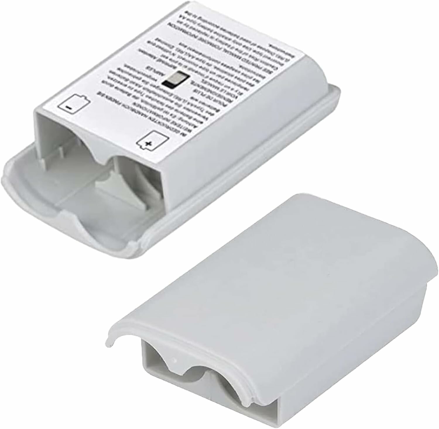 2 Pcs Battery Pack Cover for Xbox360 Wireless Controller, Replacement Battery Pack Cover Shell Case
