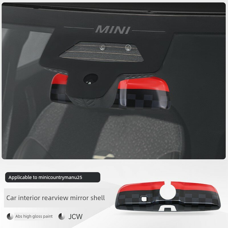 Накладка на зеркало заднего вида для BMW Mini U25 в стиле JCW, деталь для модернизации салона с точной посадкой