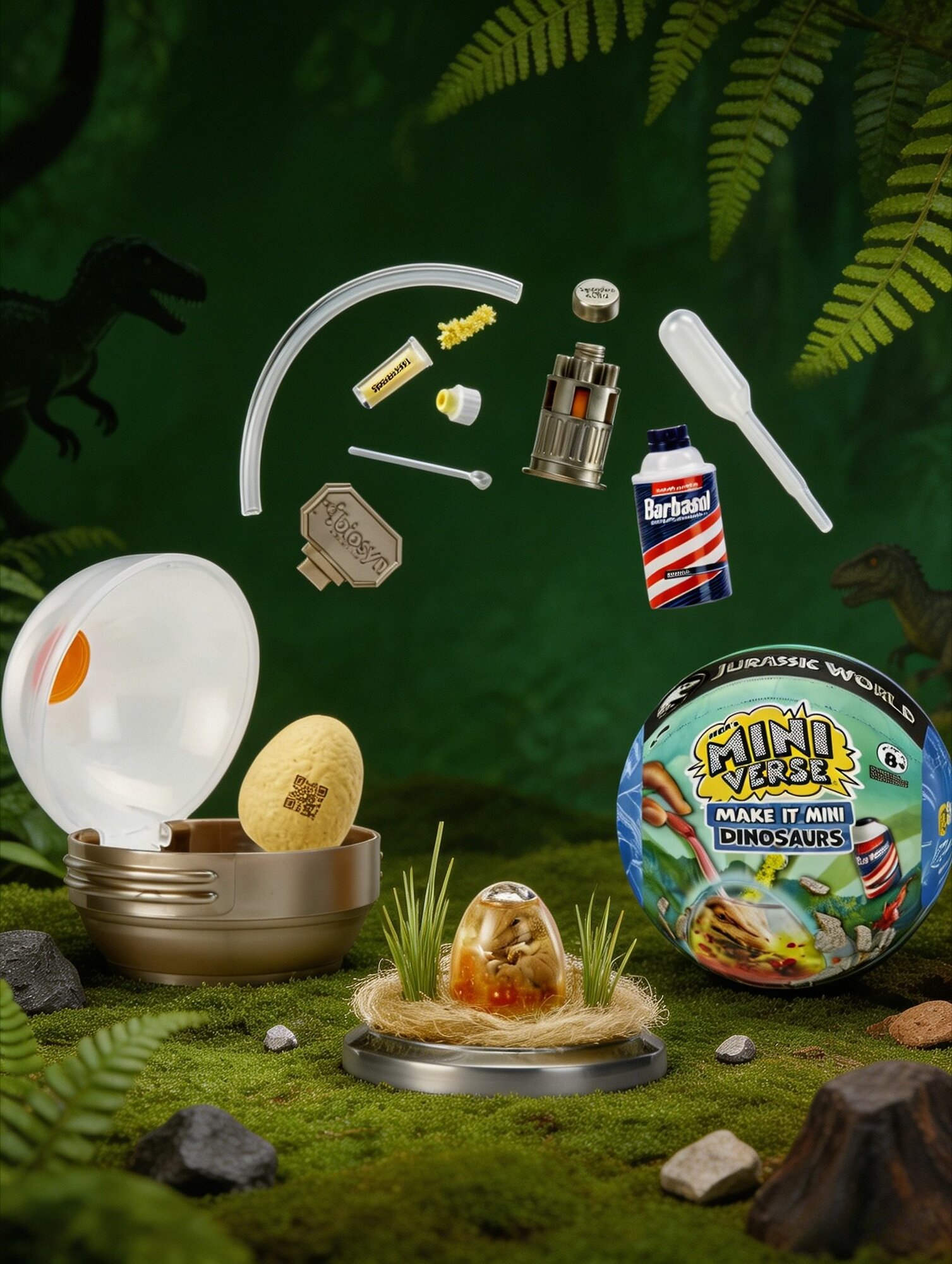 MINI VERSE DINOSAURS Рукодельные игрушки-сюрпризы для девочек
