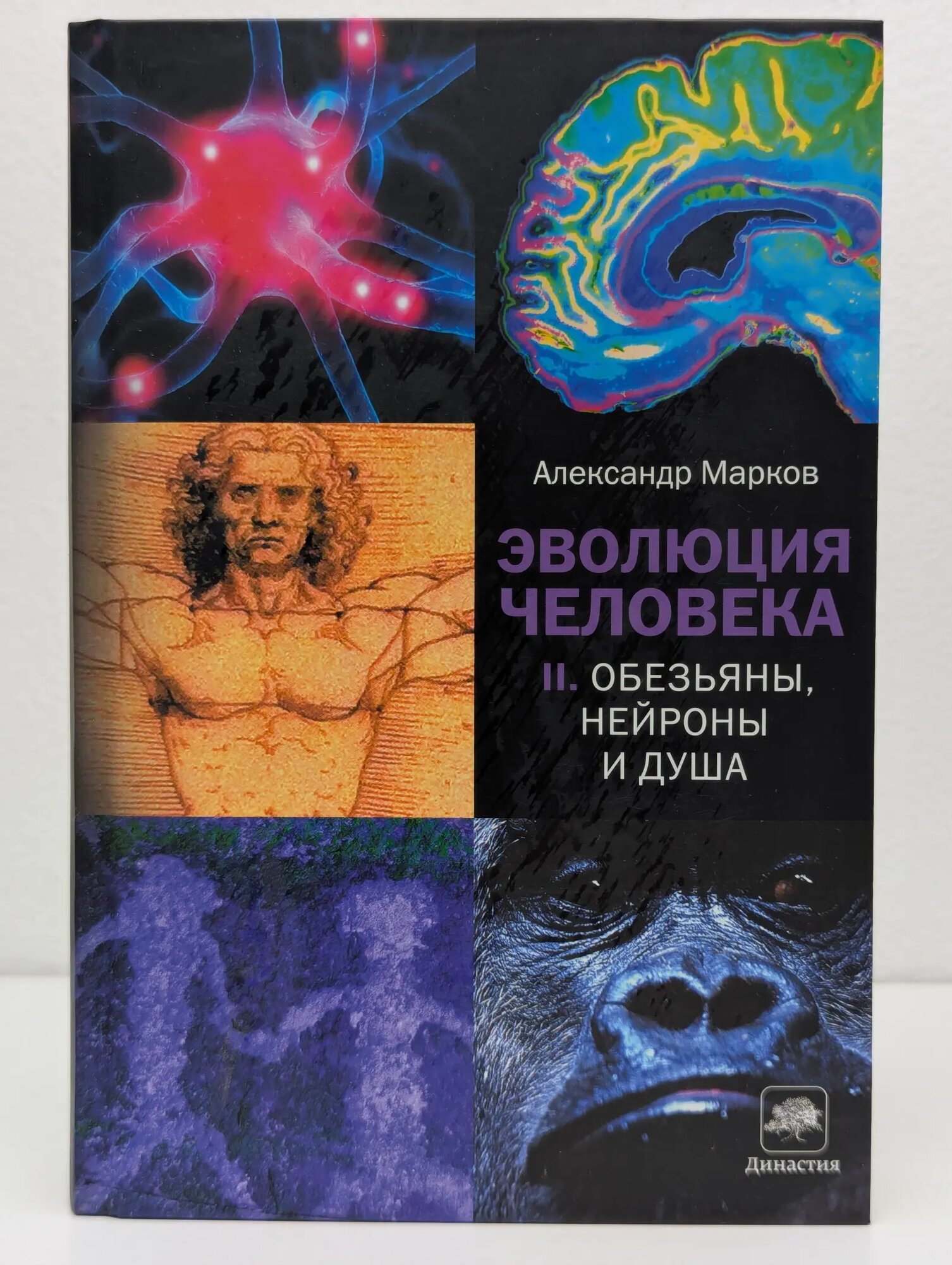 Эволюция человека. В 2 книгах. Книга 2. Обезьяны, нейроны и душа Марков Александр Владимирович 2015