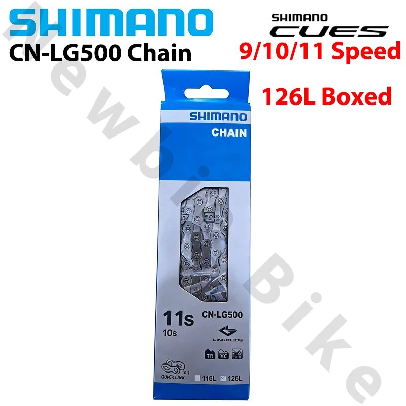 SHIMANO CN-LG500 9 10 11-скоростная цепь для горного велосипеда
