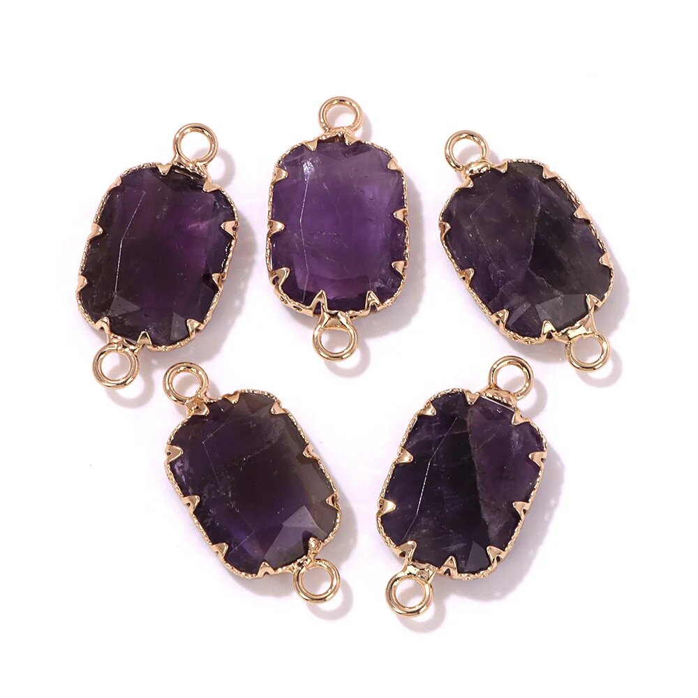 Подвески из аметиста, фиолетовый, NO.15 Amethyst