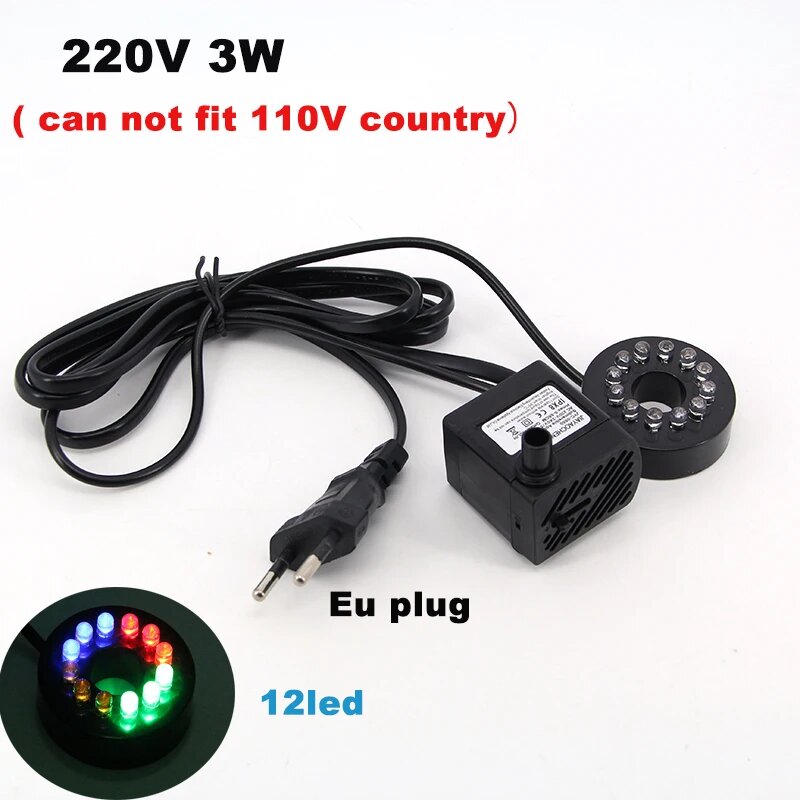 Погружной насос для аквариума Aquario 3W EU 220V