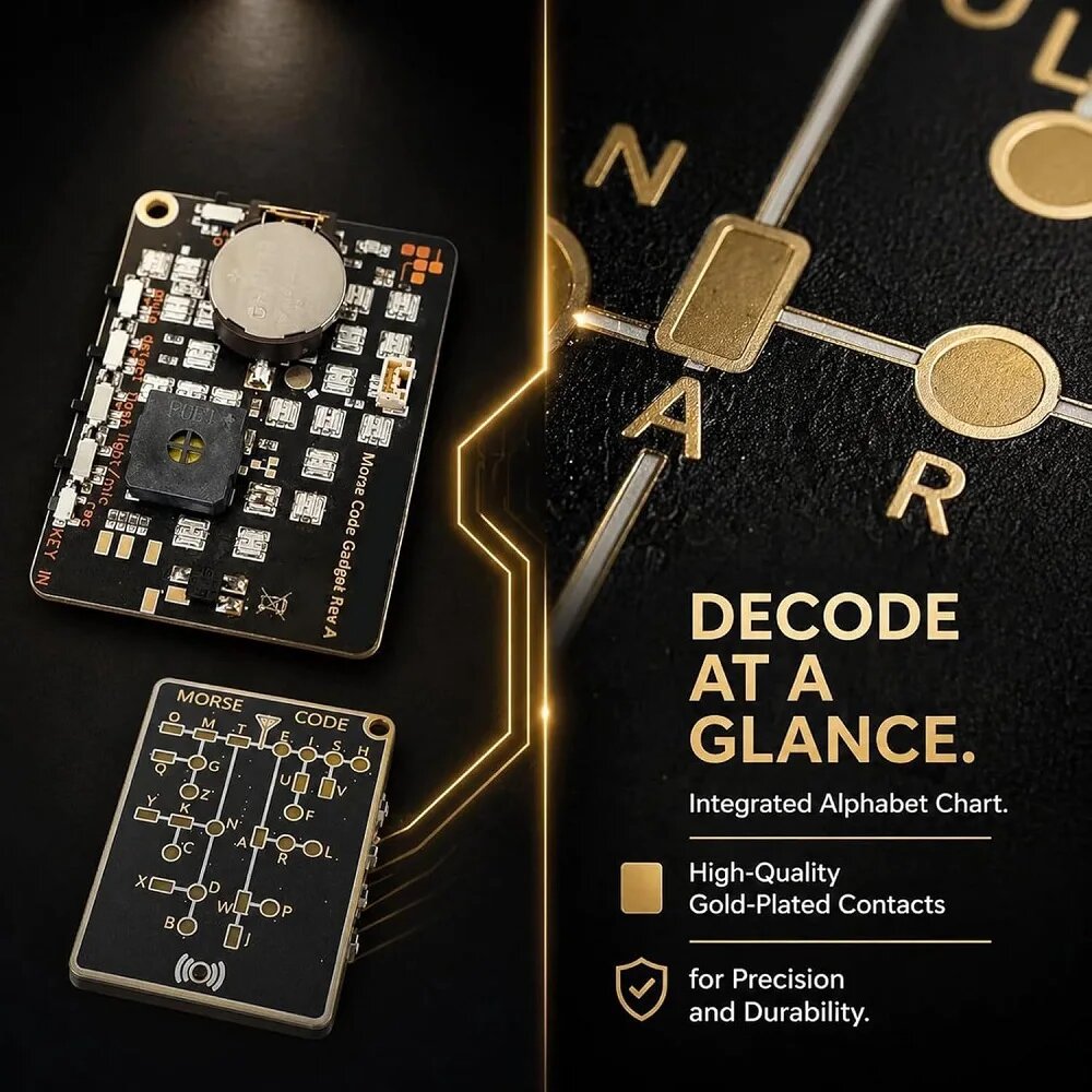Morse Code Trainer Card Pro 2PCS — фото 1