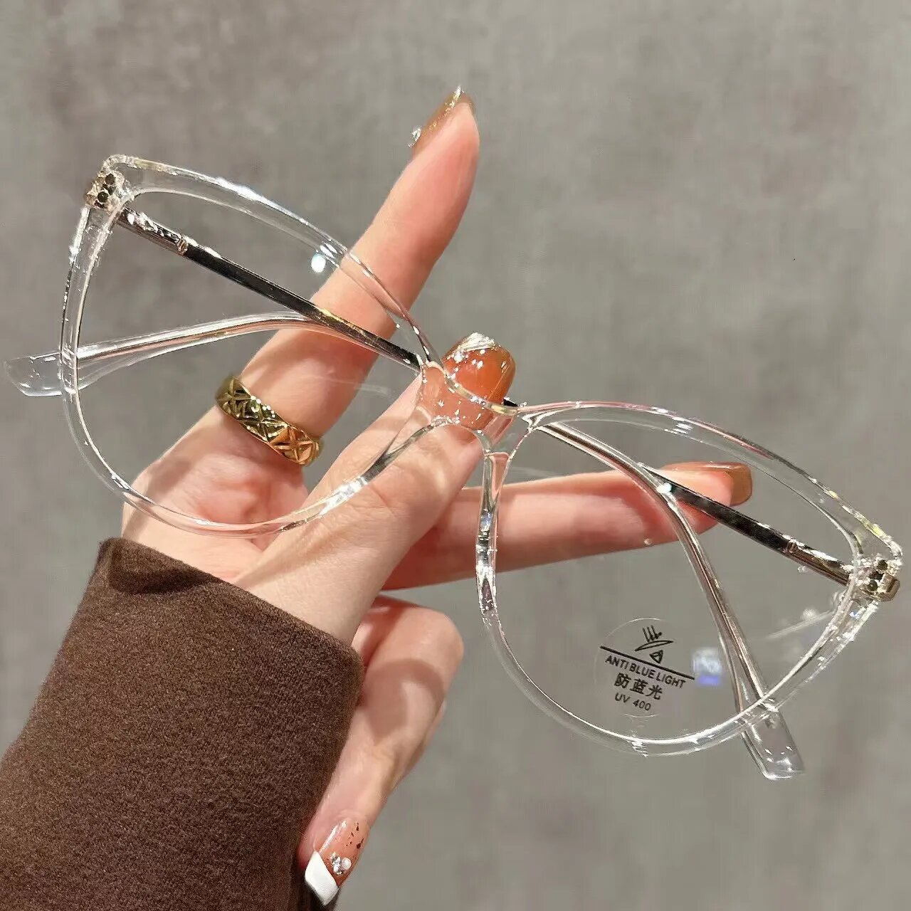 Очки Clear Frame Retro, рецепт по индивидуальному заказу