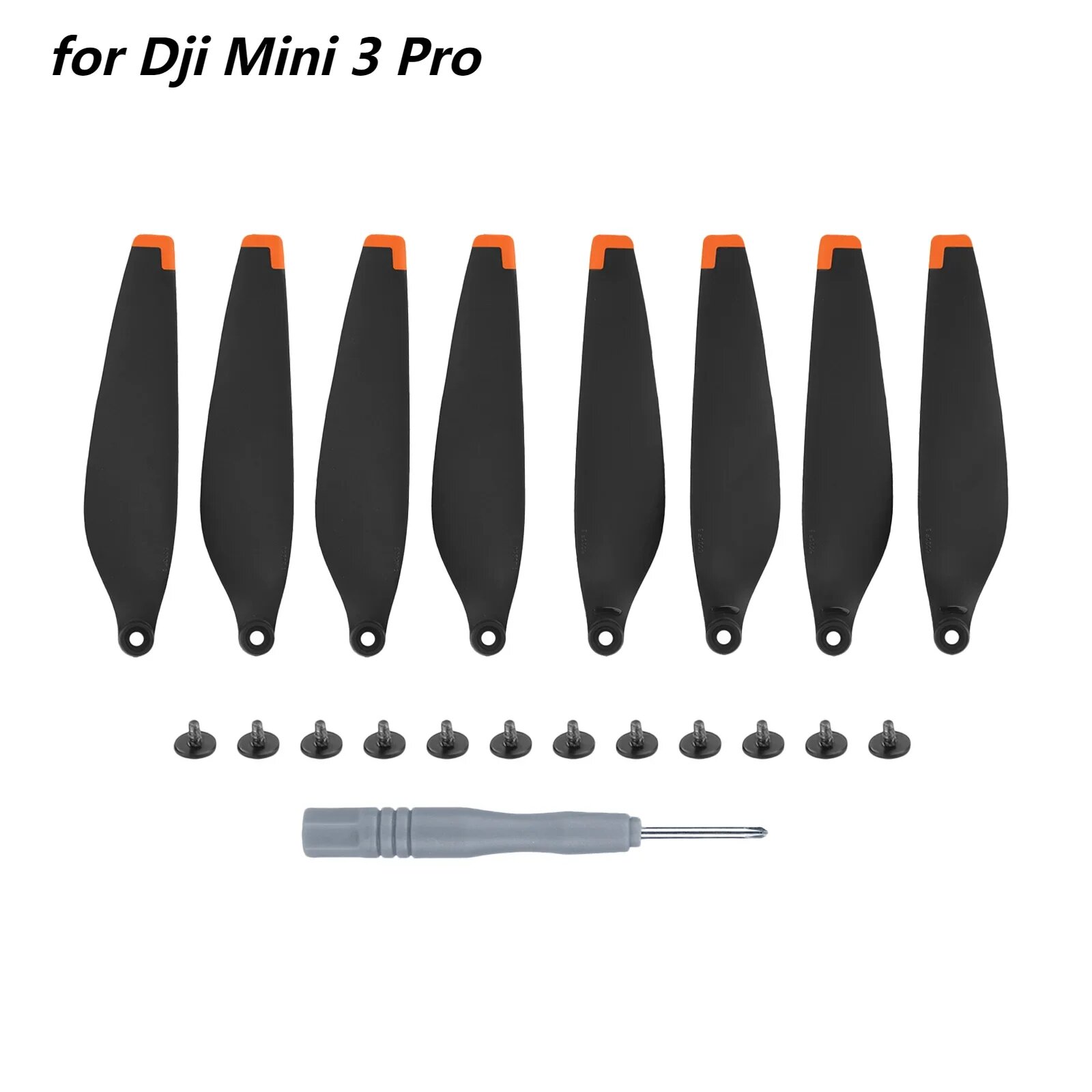 Карбоновые пропеллеры DJI Mini 3/3 Pro Черный, for Dji Mini 3 Pro E