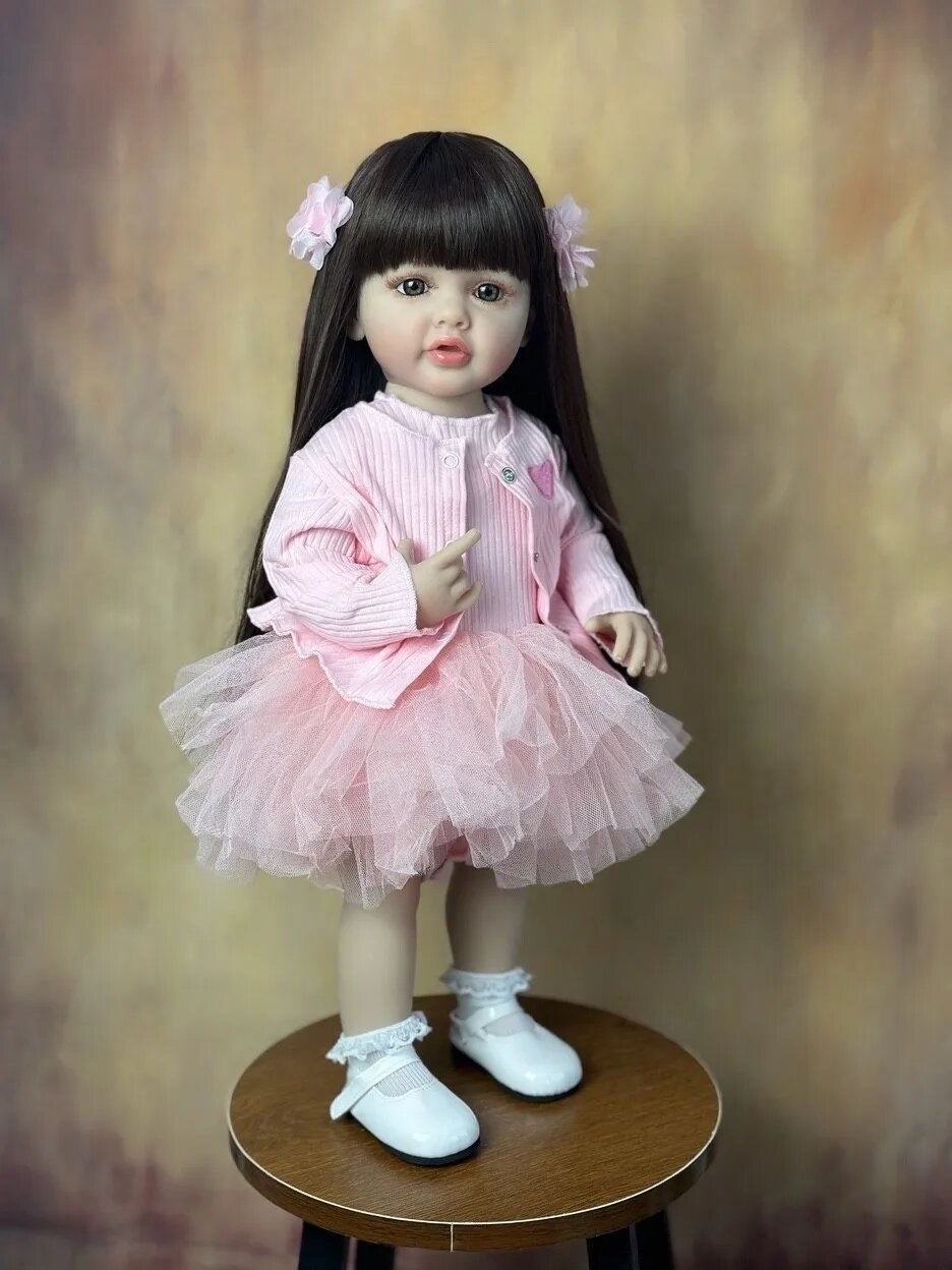 Реборн кукла BZDOLL 55 см девочка винил