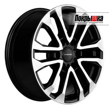 Диски литые Khomen KHW1805 7.5х18/6х139.7 D106.1 ET20.0, Black-FP