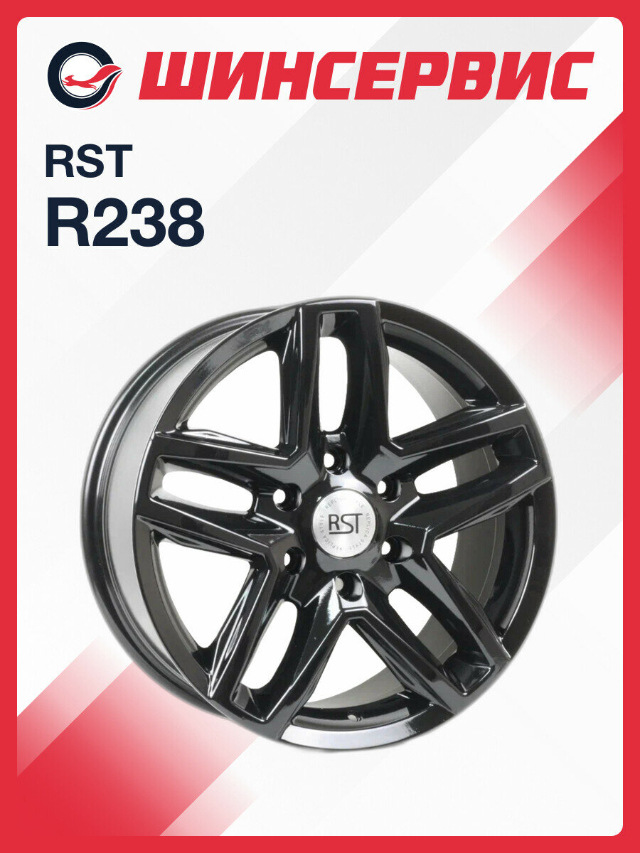 Литой колесный диск RST R238 R18.0x8.0J 6x139.7 ET35.00 ЦО100.10 для автомобиля