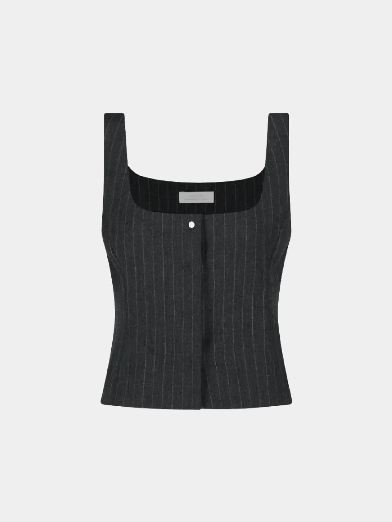 Жилет Wool Snap Button Down Stripe
