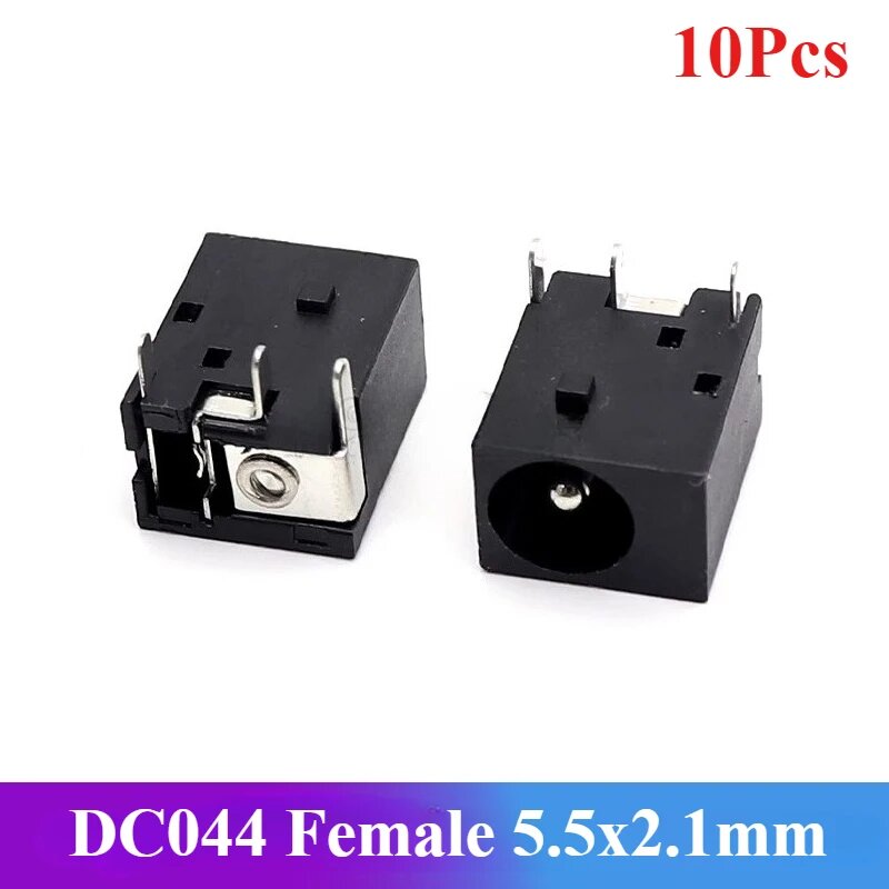 Адаптеры питания DC012/022B/025M/044A/050/099 5.5*2.1/2.5 мм (10 шт.)