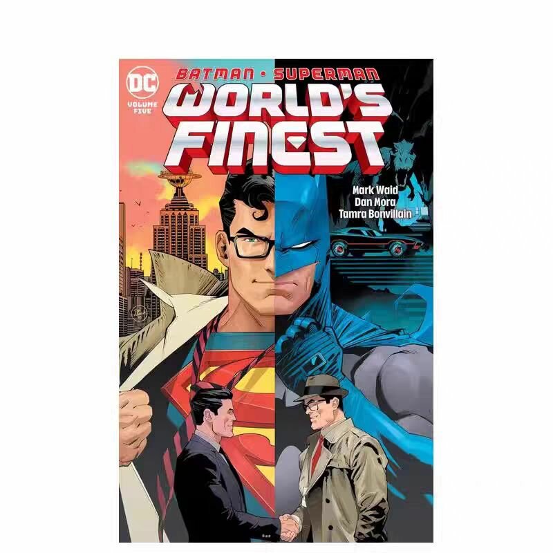 Книга "Batman/Superman World's Finest" Mark Waid, Travis Moore, 2023 г.