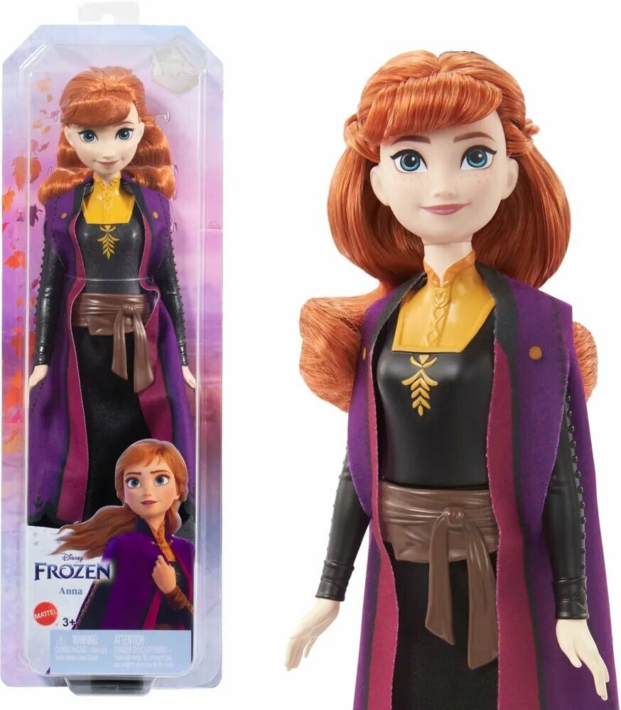 Модная Кукла и Аксессуар Disney Frozen Анна, Вдохновленная Фильмом Disney Frozen 2