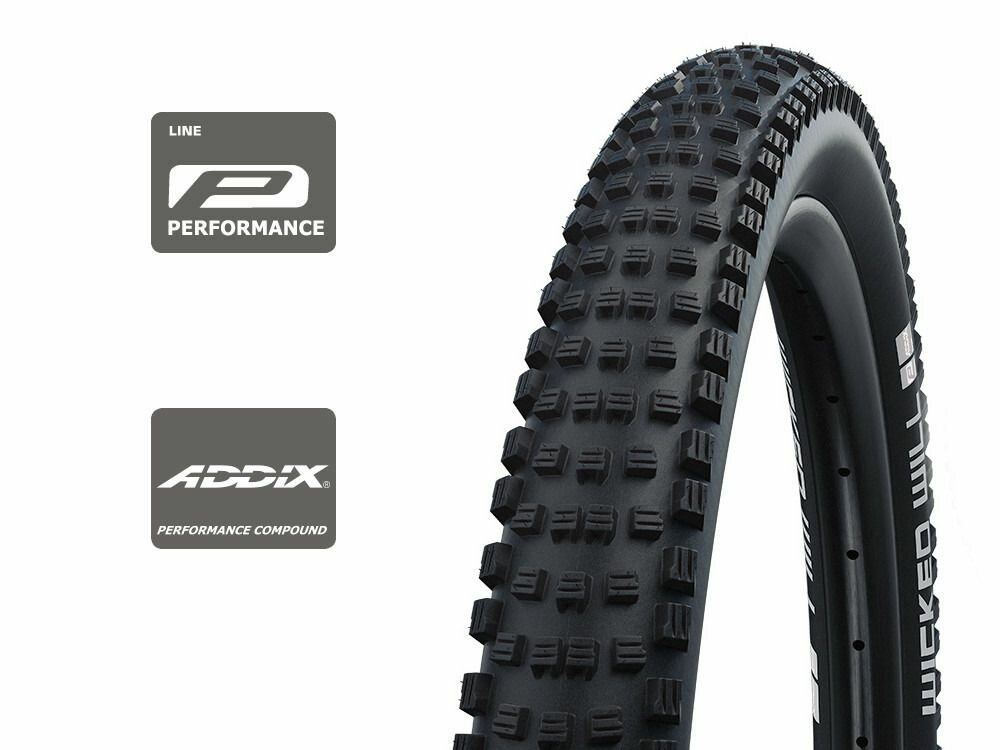Велопокрышка 29x2.25 (57-622) SCHWALBE WICKED WILL Performance Folding (кевлар/складная)