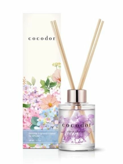COCODOR Ароматический диффузор для дома "Французская лаванда" Hydrangea Reed Diffuser French Lavender 100 мл.