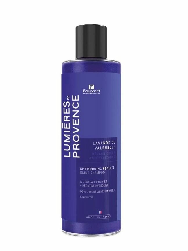 Шампунь оттеночный, тонирующий от желтизны Лавандовый Lumieres de Provence 250 мл Лаванда Валенсоля Fauvert Professionnel