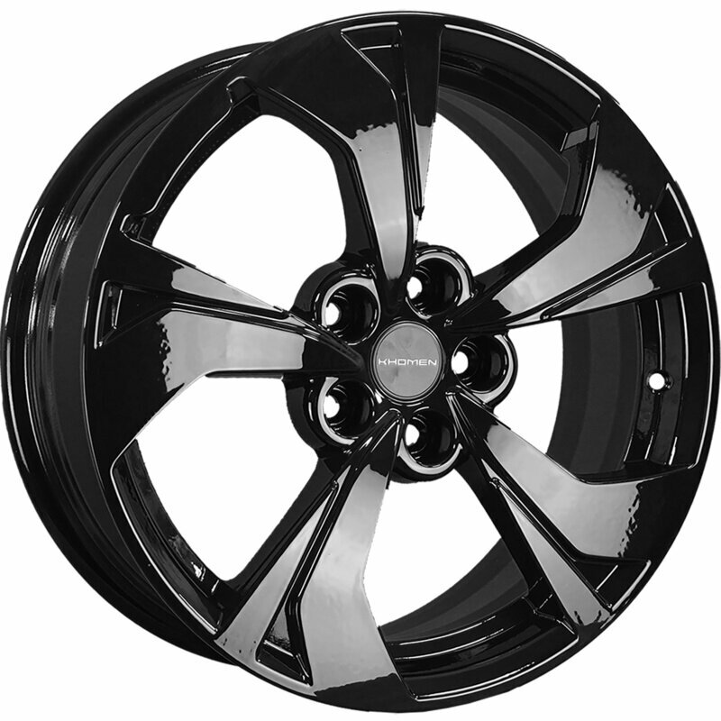 Литой колесный диск Khomen Wheels KHW1724 (Nissan Juke) 7x17/5x114,3 ET35 D66,1 Black