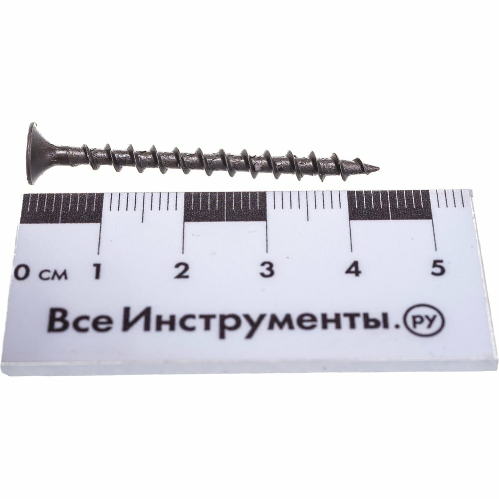 Саморез ШСГД Zitar 3,8x45 200 шт, коробка с окном 102124 — фото 1