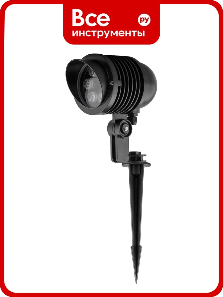 Светодиодный тротуарный светильник на колышке FERON SP2705 85-265V, 6W холодный белый IP65 32129
