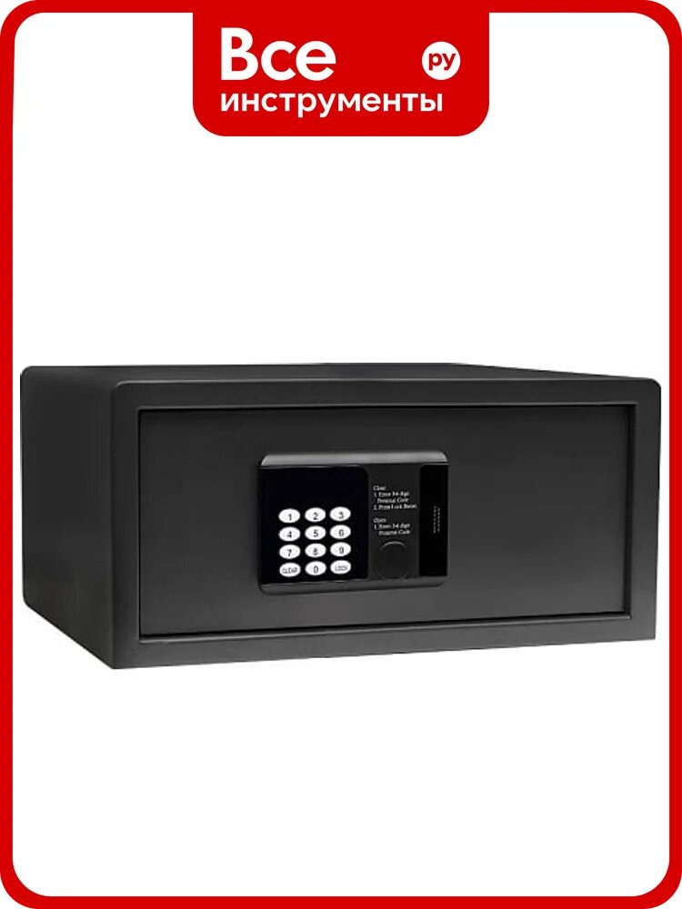 Сейф Meyvel SF3-430-200, для ценностей и документов, встраиваемый, стальной, черный