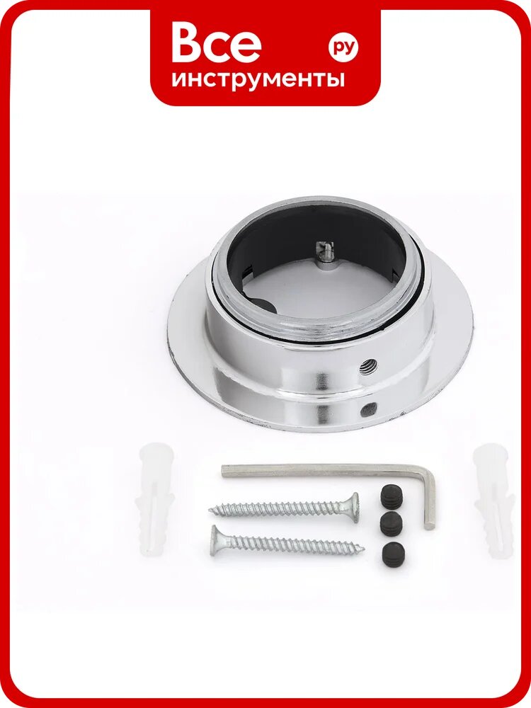 Нижнее крепление для трубы 50 мм Palladium JF-34 BH CP 115831