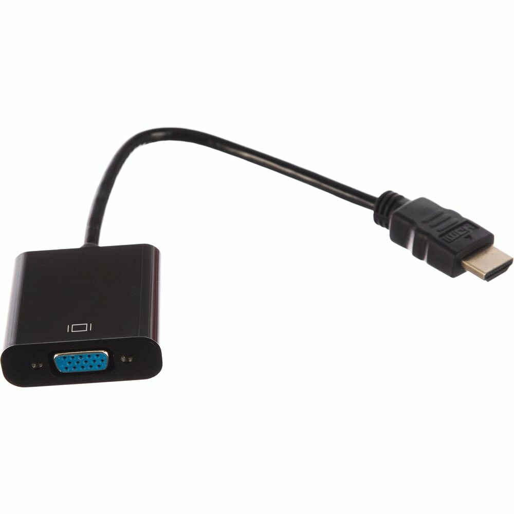 Переходник Cablexpert HDMI-VGA 19M/15F A-HDMI-VGA-04 — фото 1