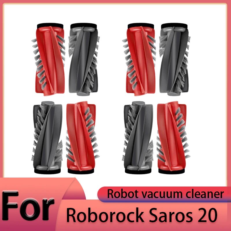 Набор аксессуаров для роботов-пылесосов Roborock Saros 20 Красный, Main Brushes 8pcs