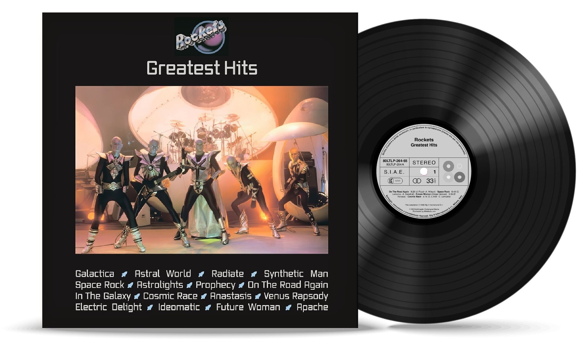 Rockets - Greatest Hits, (2LP, Black Vinyl) Виниловая Пластинка