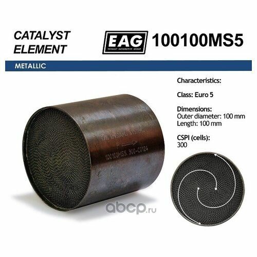 Катализатор EAG 100100MS5