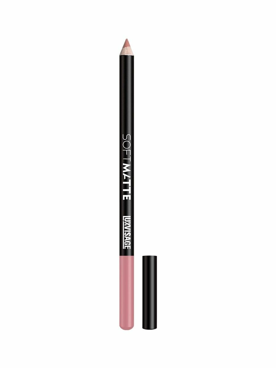LUX visage SOFT MATTE Карандаш для губ тон 603 Powder Rose