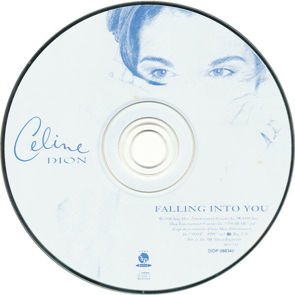 Компакт-диск CELINE DION - FALLING INTO YOU(1996) (0 CD) — фото 1