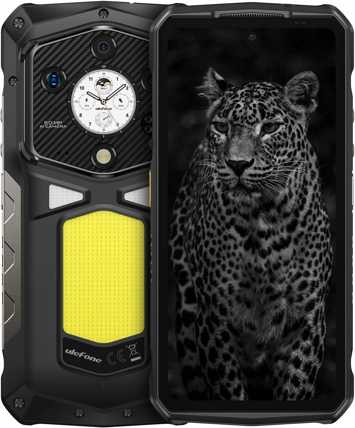 Ulefone Armor 29 Ultra 5G, 32(16+16) ГБ 1 ТБ, 6,67" дюймов, 21200 мАч