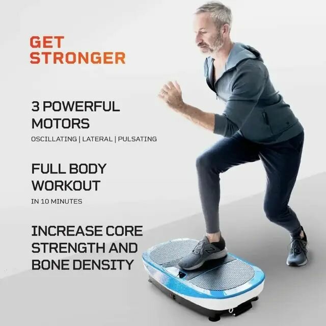 LifePro Виброплатформа Rumblex Max 4D - синяя — фото 1
