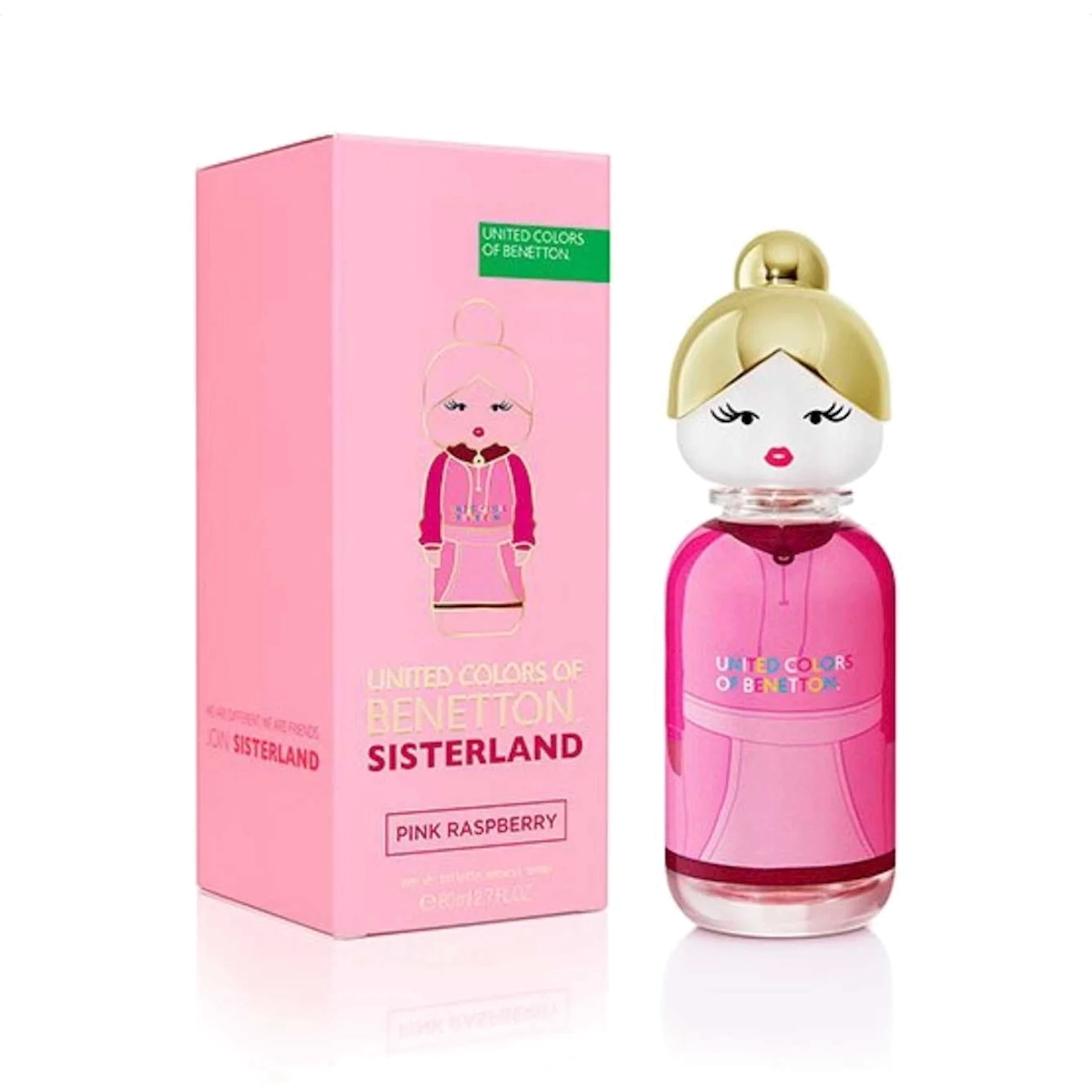 Парфюм Benetton Sisterland Pink Raspberry для женщин 80 мл / Систерленд Пинк Распберри