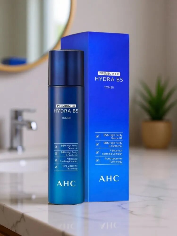 AHC Тоник для кожи лица увлажняющий Premium Hydra B5 Toner, 120мл