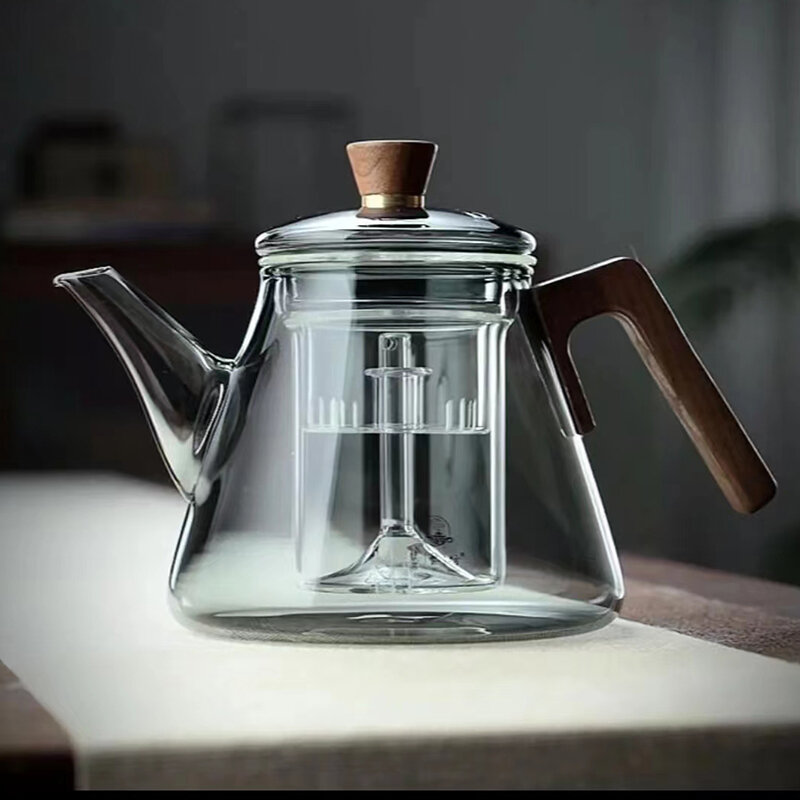 Чайник в китайском стиле стеклянный домашний чайник большой емкости Чайник электрическая керамическая плита цветочный