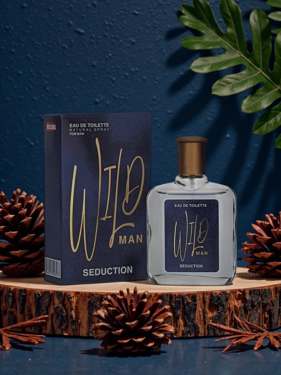 Delta parfum (Red Label). Туалетная вода мужская Wild Man Seduction, 100мл.