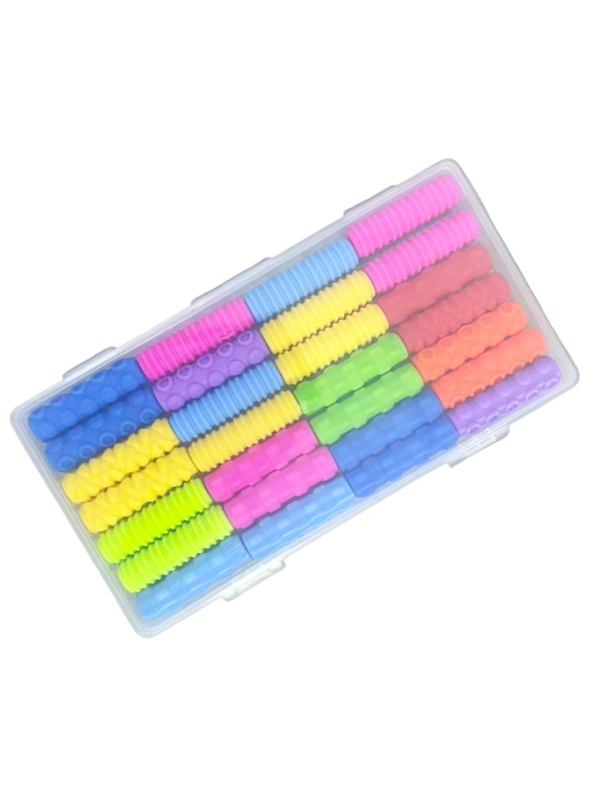 14/28 шт. Эргономичные ручки-держатели для ручек для письма, мягкая силиконовая ручка для детей