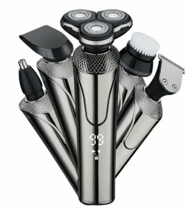 Gemmy Электробритва GM-7761, серый металлик