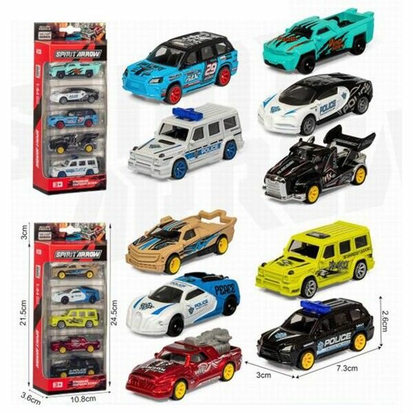 Набор машин 854 5 машин в комплекте в ассорт. в коробке